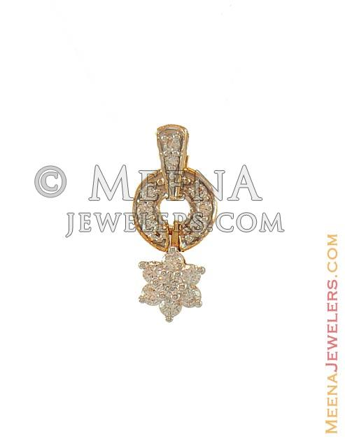 Nakshatra Diamond Pendant - DiPe6984 - 18k Gold "Nakshatra" diamond ...